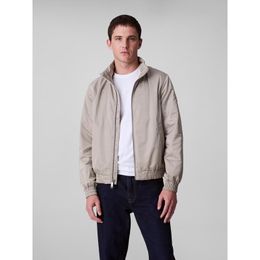 Calvin Klein Jeans Herren Bomberjacke &raquo;LS PADDED HARRINGTON JACKET&laquo; ohne Kapuze Mit Rundhalsausschnitt mit Stehkragen beige XL