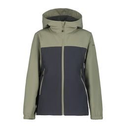 Icepeak Damen Softshelljacke &raquo;Icepeak KONAN JR&laquo; mit Kapuze mit Rei&szlig;verschlusstaschen, atmungsaktiv, schnell trocknend, winddicht 128