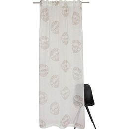 Esprit Vorhang &raquo;Stamp&laquo; verdeckte Schlaufen 1 Stk. tlg. Ma&szlig;anfertigung beige Polyester 180cm, verdeckte Schlaufen, 135cm