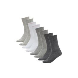 s.Oliver Herren s.Oliver Socken &raquo;essentials&laquo; 8 Paar, 8 Paar tlg. mit weichem Bund wei&szlig; 35-38