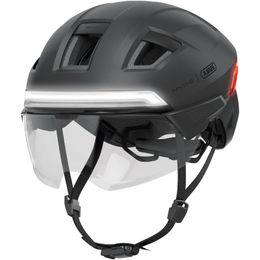 Abus Fahrradhelm &raquo;HYP-E ACE&laquo; grau S Kopfumfang: 51cm - 55cm Fahrradhelm
