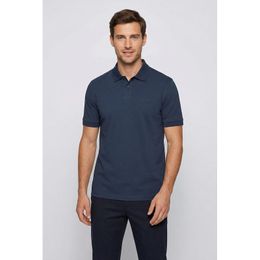 BOSS Orange Herren BOSS Orange Poloshirt &raquo;Pe Interlock&laquo; aus Baumwoll-Piqu&eacute; mit Logo-Print Regular 3XL