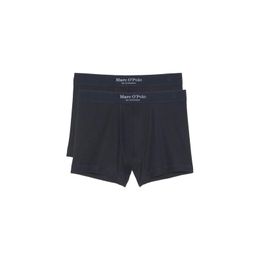 Marc O'Polo Marc O'polo Herren Marc O'Polo Boxer &raquo;Iconic Rib 2P Boxer&laquo; 2x2 rib fabric blau S
