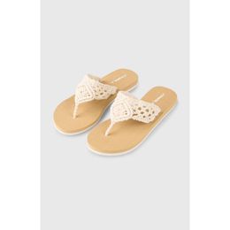 O`Neill O'neill Damen O'Neill Zehentrenner &raquo;DITSY CROCHET SANDALS&laquo; Sommerschuh, Sandale, Schlappen, mit Gummilaufsohle 41