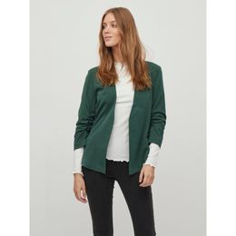 Vila Damen Kurzblazer &raquo;VIHER NEW 3/4 BLAZER -NOOS&laquo; Materialmix, regular fit gr&uuml;n XS