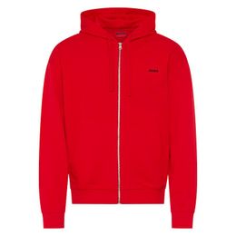 Hugo Herren Hugo Kapuzensweatshirt &raquo;Dapo&laquo;, Kapuze mit Kordelzug, Relaxed Fit, Hugo Logo XL