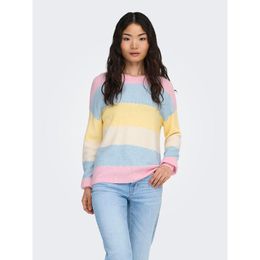 Only Damen Only Strickpullover &raquo;ONLATIA L/S STRIPE PULLOVER KNT NOOS&laquo; Viskosemischung, regular fit XS