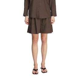 comma, Comma Damen Shorts Sommer-Shorts im Rock-Look 40, N-Gr