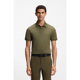 BOSS Green Herren BOSS Green Poloshirt &raquo;Paul Slim Fit Stretch-Baumwoll-Pique&laquo; mit Polokragen gr&uuml;n XXL