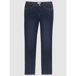 sheego Gro&szlig;e Gr&ouml;&szlig;en 5-Pocket-Jeans mit schmalen Beinen, dark blue, Gr&ouml;&szlig;e 24 - Damen