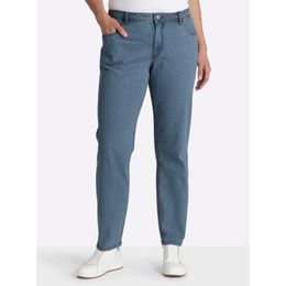 sheego Gro&szlig;e Gr&ouml;&szlig;en 5-Pocket-Jeans mit schmalen Beinen, blue-bleached, Gr&ouml;&szlig;e 50 - Damen