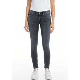 Replay Damen 5-Pocket-Jeans &raquo;NEW LUZ Skinny Fit&laquo; in Ankle-L&auml;nge grau 25, L&auml;nge 30