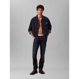 Calvin Klein Jeans Herren Slim-fit-Jeans &raquo;JeansSLIM NOS&laquo; stone washed blau 33, L&auml;nge 32