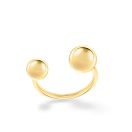 Liebeskind Berlin Damen Fingerring &raquo;Schmuck Geschenk Steel Ball Ring&laquo; gold 56, Edelstahl, 2mm