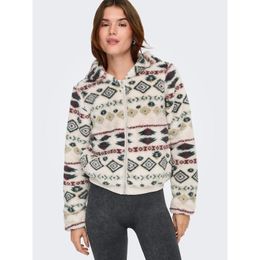 Only Damen Only Outdoorjacke &raquo;ONLANNA CONTACT AOP HOOD JACKET OTW CS&laquo; mit Kapuze bunt XL