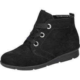 Waldl&auml;ufer Waldl&auml;ufer Damen Schn&uuml;rboots &raquo;K-INGA&laquo; , Stiefelette, Bequemschuh in Komfortweite K = extraweit schwarz 3,5 (36)