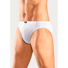 H.I.S. H.I.S Herren Slip &raquo;M&auml;nner Unterhose&laquo; Packung, 10 Stk. in Unifarben wei&szlig; 9 (XXXL), 10 Stk.