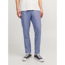 Jack & Jones Jack & Jones Herren Chinohose &raquo;JPSTACE SUMMER CHINO PANT SN&laquo; mit Rei&szlig;verschluss blau 30, L&auml;nge 30