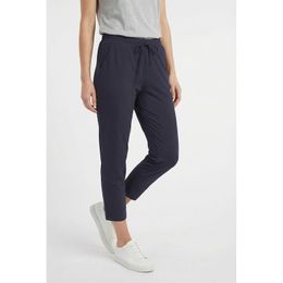 KjBRAND Damen KjBRAND 7/8-Hose &raquo;Susie XS&laquo; in gro&szlig;en Gr&ouml;&szlig;en, mit Bindeband blau 50, N-Gr