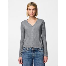 Pieces Damen Pieces Strickjacke &raquo;PCIRIS CARDIGAN NOOS&laquo; grau XL
