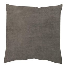 Home Wohnideen Dekokissen &raquo;ELMER 1ER PACK MIT F&Uuml;LLUNG&laquo; grau Polyester B/L: 40cm x 40cm, 1 Stk.