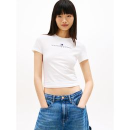 Tommy Jeans Damen Kurzarmshirt &raquo;TJW 2PACK SLIM ESS LOGO 1 TEE&laquo; Packung, 2er-Pack, 2 tlg. L (40)