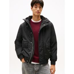 Tommy Jeans Herren Bomberjacke &raquo;CITY READY BOMBER&laquo; mit Kapuze Fliegerjacke, Freizeitjacke Regular fit mit Rundhalsausschnitt L
