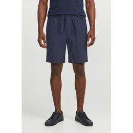 Jack & Jones Jack & Jones Herren Jogginghose &raquo;JPSTJAIDEN RIVIERA TEXTURE SHORT REG&laquo; mit elastischem Bund blau XS, N-Gr