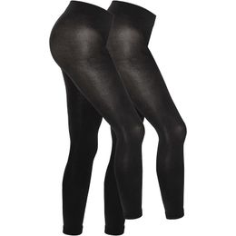 Camano Damen Leggings &raquo;comfort&laquo; schwarz 42, N-Gr