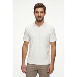 BOSS Orange Herren BOSS Orange Poloshirt &raquo;Pe&laquo; aus Frottee-Qualit&auml;t beige XXL