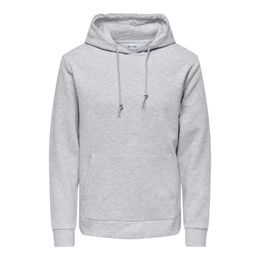 Only & Sons Only & Sons Herren ONLY & SONS Kapuzensweatshirt &raquo;ONSCHASE REG HOOD SWEAT OTL&laquo; grau XXL