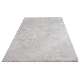 OTTO home Hochflor-Teppich &raquo;Microfaser Teppich Magong, besonders weich, sehr feiner Flor&laquo; rechteckig 25 mm H&ouml;he uni, Wohnzimmer, Schlafzimmer, 