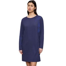 Triumph Damen Nachthemd &raquo;Endless Comfort NDK 01 LSL&laquo; weich und gem&uuml;tlich blau 46, N-Gr