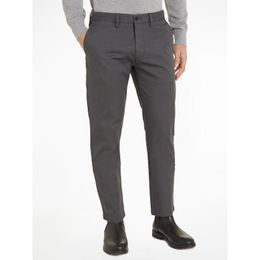 Tommy Hilfiger Herren Chinohose &raquo;Chino Denton 1985 PIMA CO&laquo; Straight Fit grau 38, L&auml;nge 32
