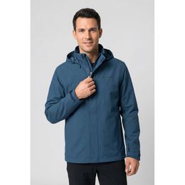 Vaude Herren Vaude Regenjacke f&uuml;r Outdoor- und Sportaktivit&auml;ten, sportlicher Stil blau M
