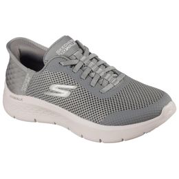 Skechers Damen Slip-On Sneaker &raquo;GO WALK FLEX-GRAND ENTRY&laquo; Slipper mit Slip-ins zum Schlupfen gr&uuml;n 35