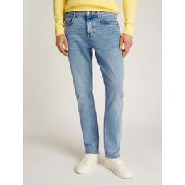 Tommy Hilfiger Herren Straight-Jeans in blauer Waschung blau 38, L&auml;nge 32