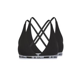 G-Star Raw G-Star Damen G-STAR Multiway-BH &raquo;AQUAMARINE, 2 PACK MULTI-WAY TRIANGLE&laquo; Packung, 2 Stk. mit verstellbaren Tr&auml;gern schwarz S, N-Gr