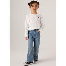 Levi's Kids M&auml;dchen Levi's Kids 5-Pocket-Jeans &raquo;LVG WIDE LEG JEANS&laquo; mit weitem Bein - for GIRLS blau 5 (110), N-Gr