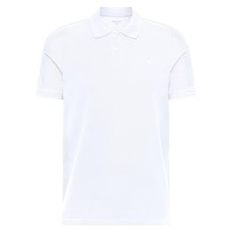 Mustang Herren Mustang Poloshirt &raquo;PACO&laquo; Trageangenehme Baumwollqualit&auml;t wei&szlig; XXL