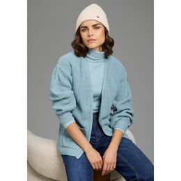 Kangaroos Damen Kangaroos Strickjacke aus kuscheligem Strick blau 48/50