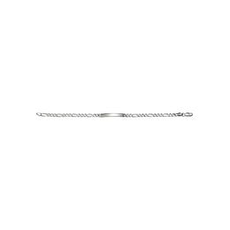 Firetti Armband &raquo;Schmuck Geschenk Silber 925 Armkette ID-Platte Figarokette&laquo; silber 18, Silber 925 (Sterlingsilber)