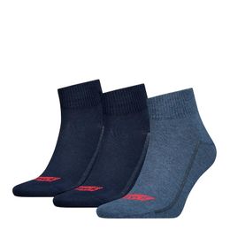 Levi's Levi's Herren Socken &raquo;LEVIS MID CUT BW LOGO RECYCL CO 3P&laquo; 3 Paar blau 35-38