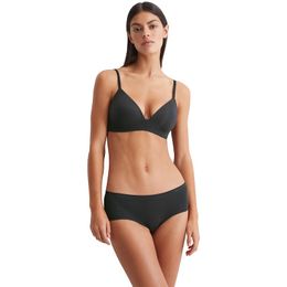 Marc O'Polo Marc O'polo Damen Marc O'Polo B&uuml;gelloser BH &raquo;Second Skin&laquo; mit tiefem V-Ausschnitt schwarz 70, Cup D