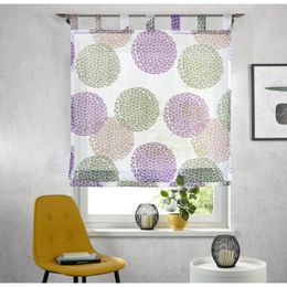 OTTO home Raffrollo &raquo;Belem&laquo; mit Schlaufen Transparent, Voile, Polyester beige Voile, Obermaterial: 100% Polyester 140cm, Schlaufen, 60cm