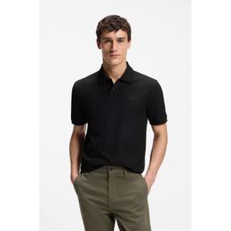 BOSS Orange Herren BOSS Orange Poloshirt &raquo;Phoenix Regular Fit&laquo; reine Baumwolle, Logostickerei schwarz L