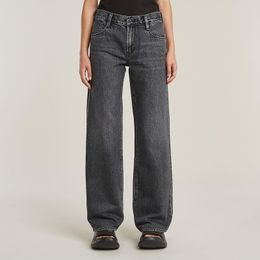 G-Star Raw G-Star Damen G-STAR Weite Jeans &raquo;Jeans Judee Straight&laquo; grau 26, L&auml;nge 32
