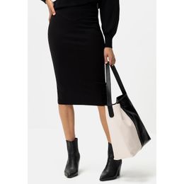 Lascana Damen Lascana Midirock schwarz 36