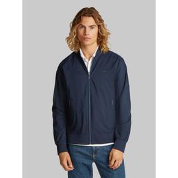 Calvin Klein Herren Bomberjacke &raquo;MATTE BOMBER&laquo; ohne Kapuze Regular fit, mit Rundhalsausschnitt blau L