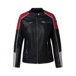 Koroshi Jacke Damen Gr&ouml;&szlig;e S beige / rot / schwarz Sommerjacke